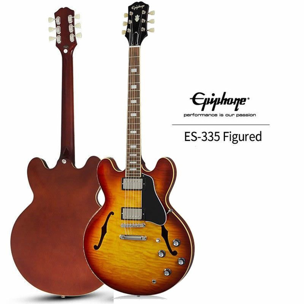 Epiphone ES-335 Figured Raspberry Tea Burst Профессиональная ...