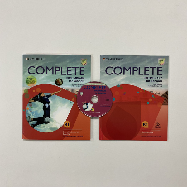 Complete PRELIMINARY for Schools B1, Student's book, Workbook + CD ...