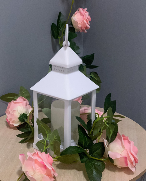 Купить Искусственная лиана с розами Лиана с розами для декора дома сада 2 20см по выгодной