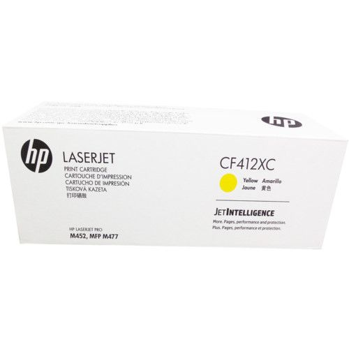 Расходник для печати HP CF412XC, Желтый (yellow), для лазерного ...