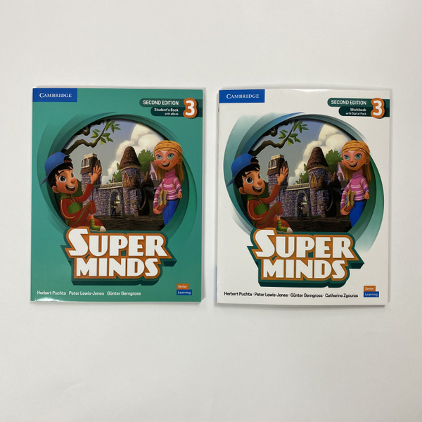 Super Minds 3 2ed, Student's Book, Workbook ( учебник, раб.тетрадь ...