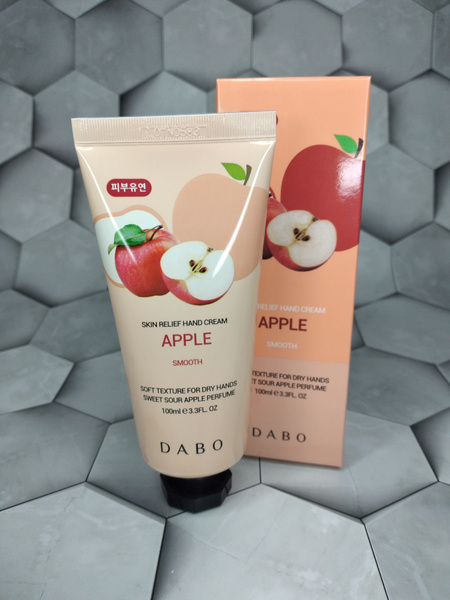 DABO Крем для рук яблоко, Dabo Apple Skin Relief Hand Cream Smooth ...