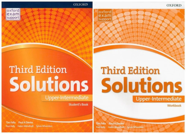 Solutions Upper-intermediate (3-ed) Student's Book + Workbook - купить ...