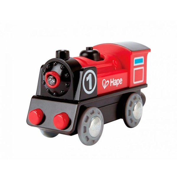 Hape Паровоз со светом на батарейках купить на OZON по низкой цене (1043260515)