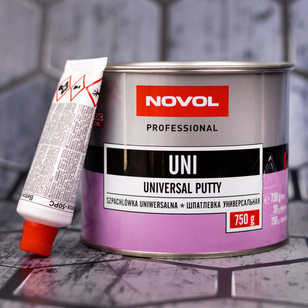 Автошпатлевка Novol по низкой цене с доставкой в интернет-магазине OZON (1042908479)