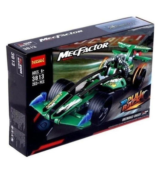 Конструктор MecFactor Decool 3813 Greengrace-chaser - купить с ...