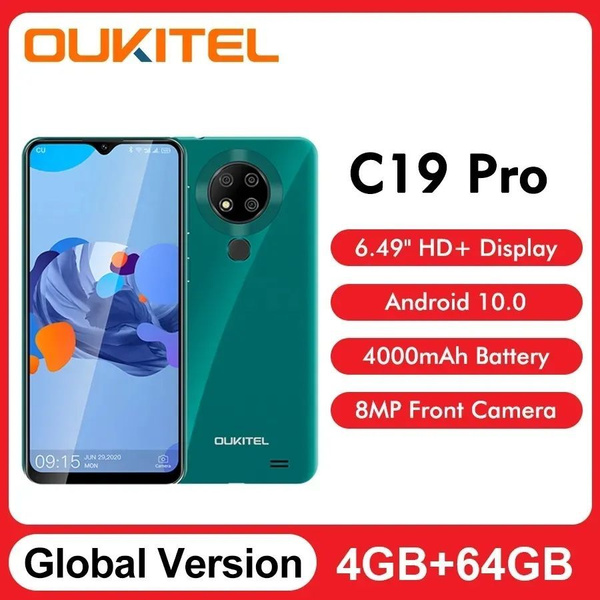 Смартфон Oukitel C19 Pro - купить по выгодной цене в интернет-магазине OZON (1050792711)