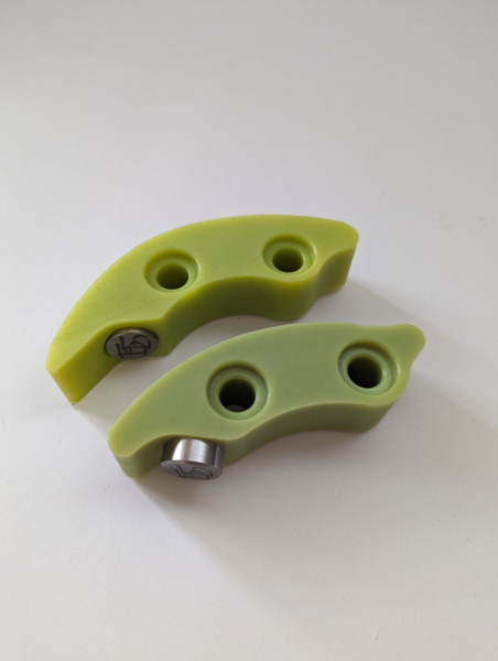 Башмак натяжителя цепи змз 406 под цепи 70/90 звеньев с роликом 5,05 и 6,35,БОН комплект ...