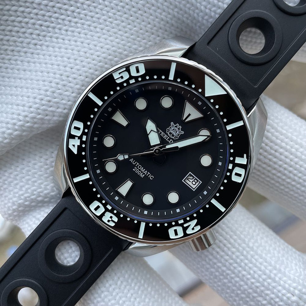 STEELDIVE Часы наручные Кинетические SD1971 V2, Sumo Homage, механические часы с автоподзаводом ...