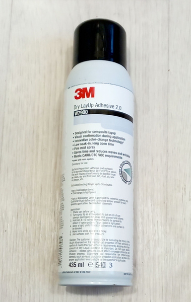 Клей-спрей 3M Dry LayUp Adhesive 2.0 на эластомерной основе для сухой ...