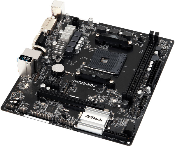 Материнская плата ASRock B450M-HDV купить по низкой цене с доставкой и ...