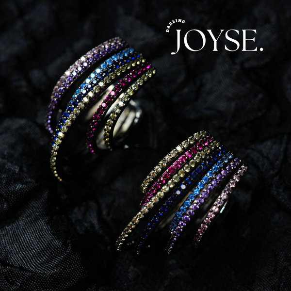 Серьги Darling JOYSE Premium женские бижутерия гвоздики пусеты - купить ...