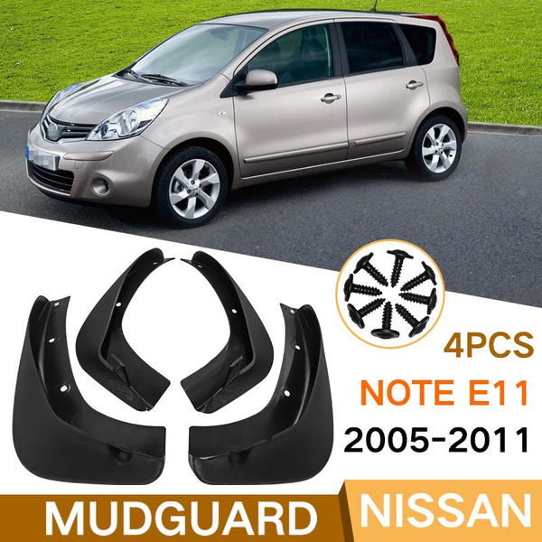 Для Nissan Note E11 2005-2011 крылья шины Брызговики 4 штуки - арт. Для ...