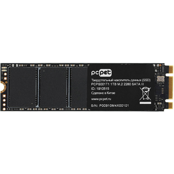 Внешний SSD-диск PC Pet PCPS001T1 - купить по выгодной цене в интернет ...