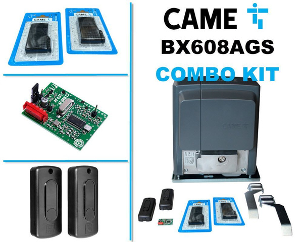 BX608AGS COMBO KIT - комплект автоматики для откатных ворот CAME - купить с доставкой по ...