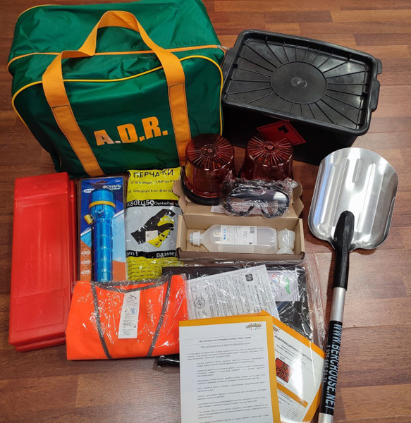 Состав набора ADR (классы опасности 3, 4.1, 4.3, 8, 9) - купить с доставкой по выгодным ценам в ...