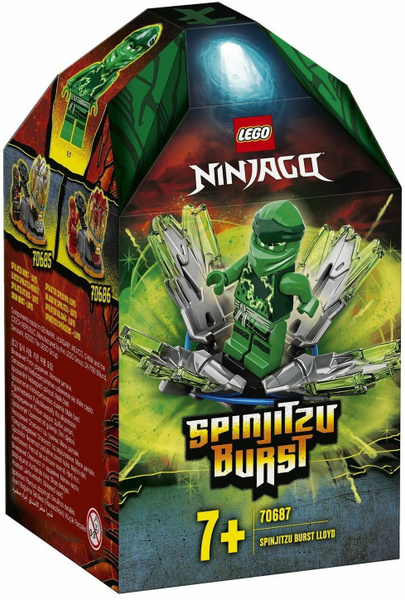 Конструктор Lego Ninjago ''Шквал Кружитцу Ллойд'' 70687 купить на OZON ...
