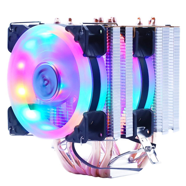 IWONGOU кулер для процессора 2011 6 heat pipes охладитель воздуха 4PIN ...
