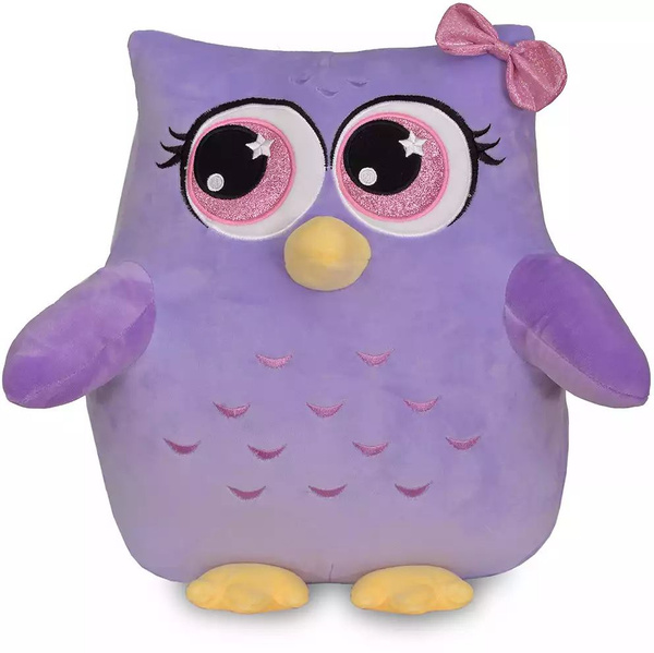 Мягкая игрушка Сова Карелия сиреневая 40 см 058D-2638D купить на OZON ...