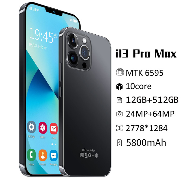 Смартфон i13 Pro max-13 - купить по выгодной цене в интернет-магазине ...