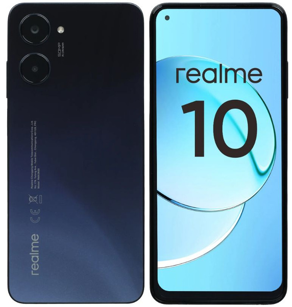 Смартфон realme 6,4" 10 128 ГБ (6054013) черный - купить по выгодной ...