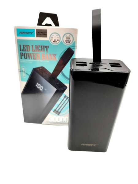 Внешний аккумулятор (Power Bank) МИКС_Lightning_USB Type-C_microUSB ...