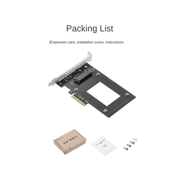 От PCIE4.0 до U.2 True Speed 7000MB Карта расширения Плата адаптера U2 ...