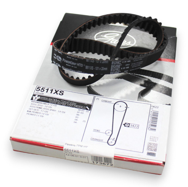 Ремень ГРМ Gates арт. 5511XS - Gates арт. 5511XS - купить по выгодной ...