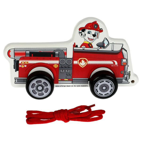 Игрушка Буратино Щенячий патруль Каталка Маршал 343195 - купить с ...
