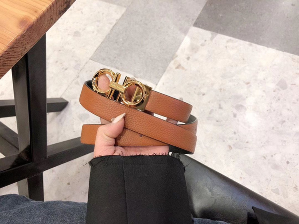 Регулируемый женский ремень Ferragamo - купить с доставкой по выгодным ...