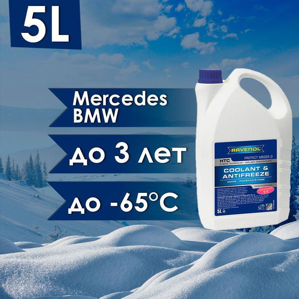 Антифриз RAVENOL Concentrate Protect exclusiv, Концентрат купить по ...