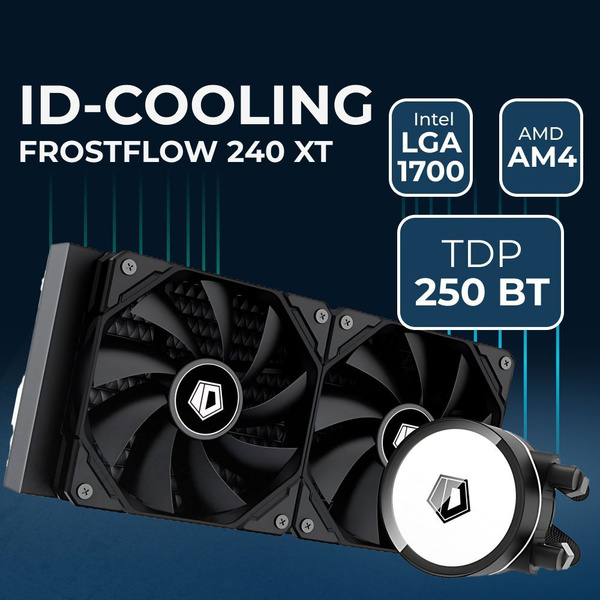 Водяное охлаждение для процессора ID-Cooling Frostflow - купить кулер ...