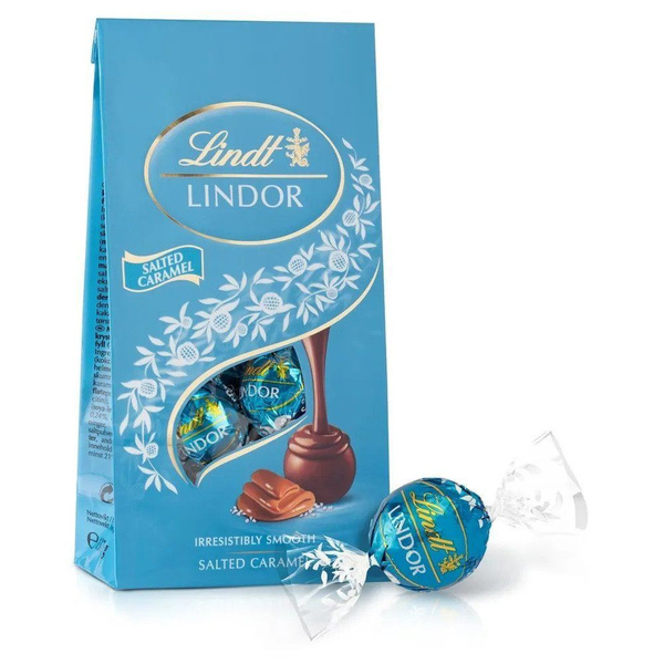 Шоколадные конфеты Lindt Lindor соленая карамель 137 г (из Финляндии ...
