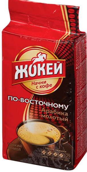 Кофе молотый Жокей по-восточному Орими Трейд м/у, 250 г (в заказе 1 ...