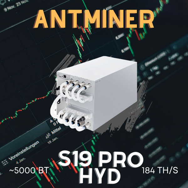 ASIC Майнер BITMAIN ANTMINER S19 PRO Hyd 184TH/s - купить с доставкой ...
