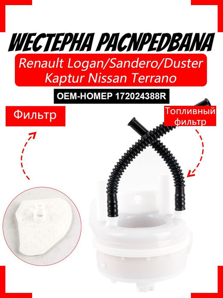 Фильтр топливный PINZHI Топливный фильтр 172024388R - купить по ...