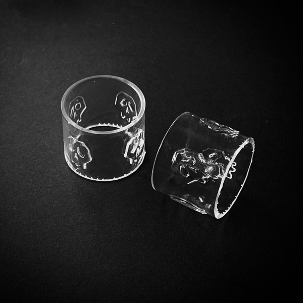 2 шт. Лампы стеклянные на RTA / Стекло DEAD RABBIT (V1) - купить по ...