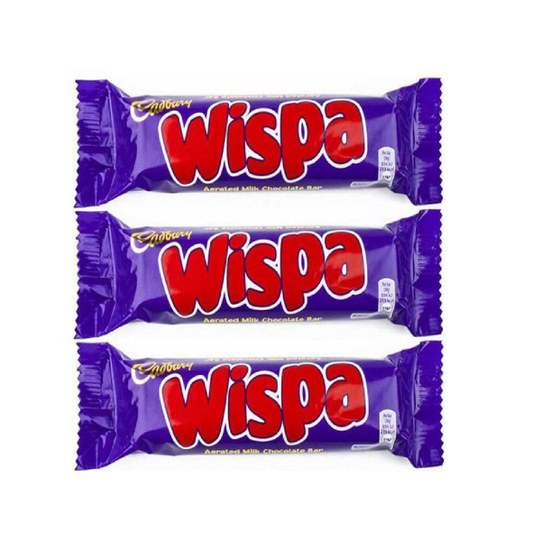 Cadbury Виспа Wispa шоколадный батончик , 3 шт по 36 гр - купить с ...