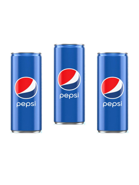 Газированный напиток Pepsi 330мл Slim ж/б х 3шт - купить с доставкой по ...