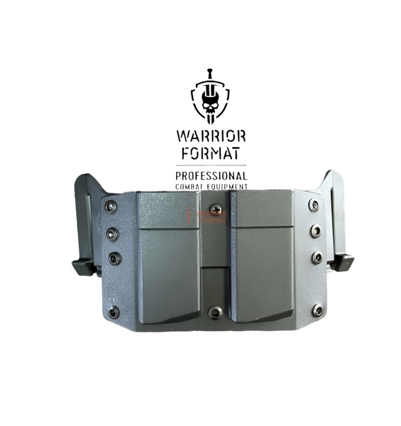 Подсумок Warrior Format для 2х магазинов ПЯ черный - купить по выгодной ...