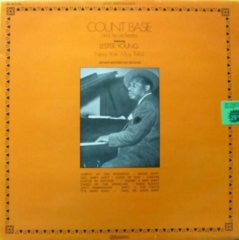 Виниловая пластинка Count Basie New York May 1944 feat. Lester Young ...