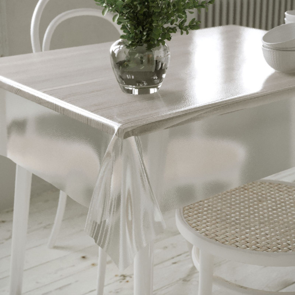 Скатерть клеенка на стол 110х140 см, на тканевой основе, ZODCHY ...