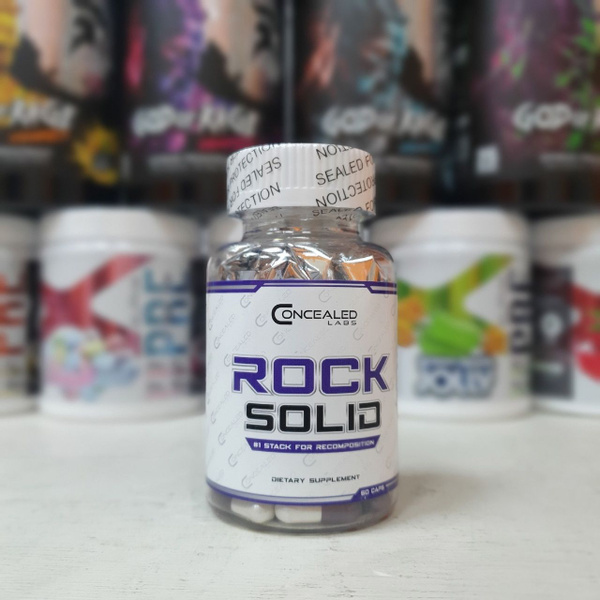 Анаболический комплекс CONCEALED LABS ROCK SOLID 60 caps - купить с доставкой по выгодным ценам ...