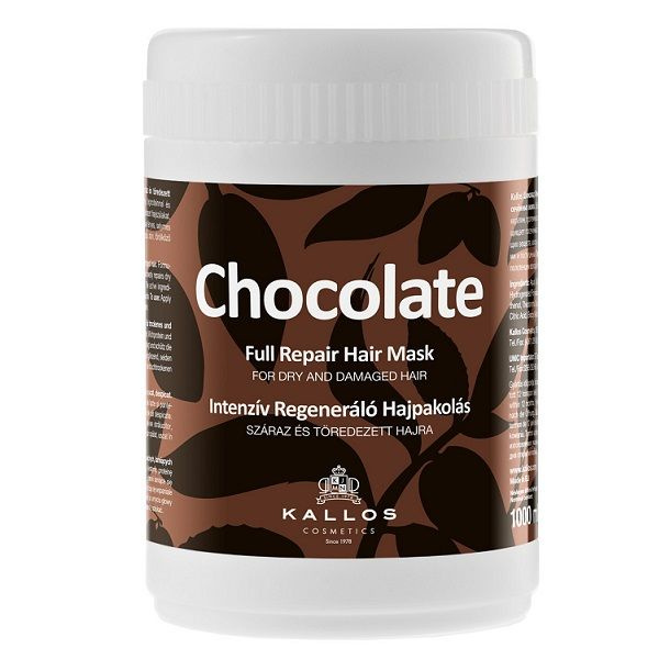 Kallos Маска регенерирующая Chocolate Full, для всех типов волос, 1 л ...