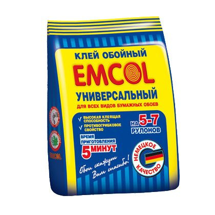Клей для обоев Emcol Универсальный 180г - купить с доставкой по ...