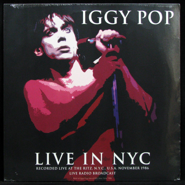 Iggy Pop - Live In NYC (винил) (328871) - купить с доставкой по ...