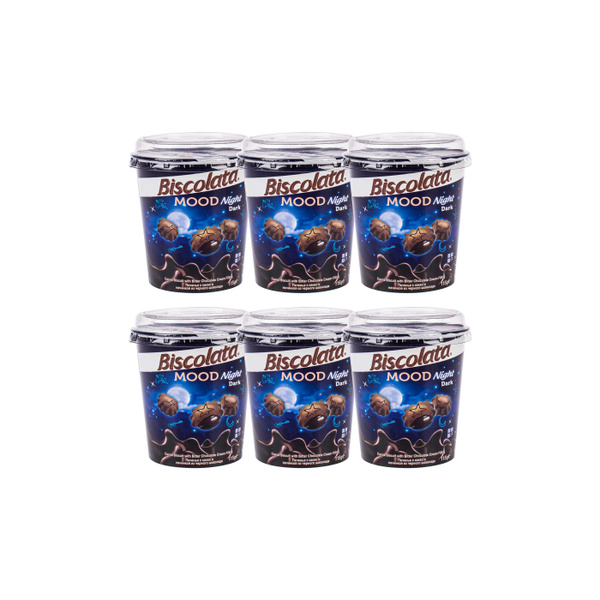 Biscolata Печенье с уникальными предсказаниями и начинкой из черного ...