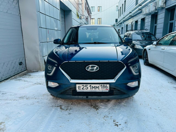 Утеплитель радиатора и бампера для Hyundai Creta 2022-2024 Хендай Крета - АВТОСТИЛЬ арт. Hyundai ...