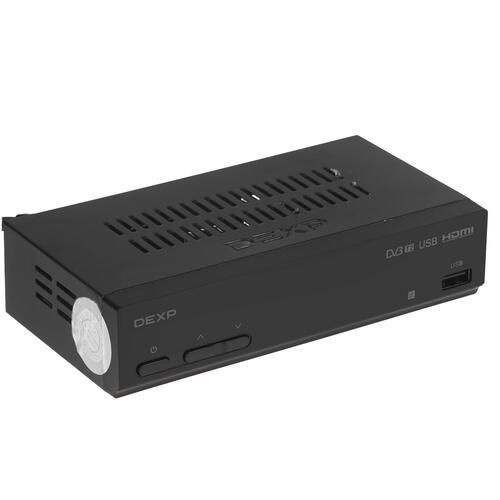 ТВ-ресивер Lumax Приставка для цифрового ТВ DEXP HD 8898M черный, DVB-C ...
