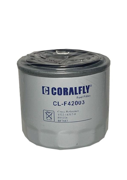 Фильтр топливный CORALFLY Топливный фильтр KUBOTA K1522-143170 - купить ...